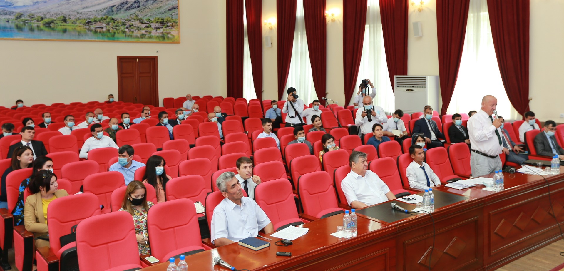 A press conference was held on the results of TNU activities for the ...