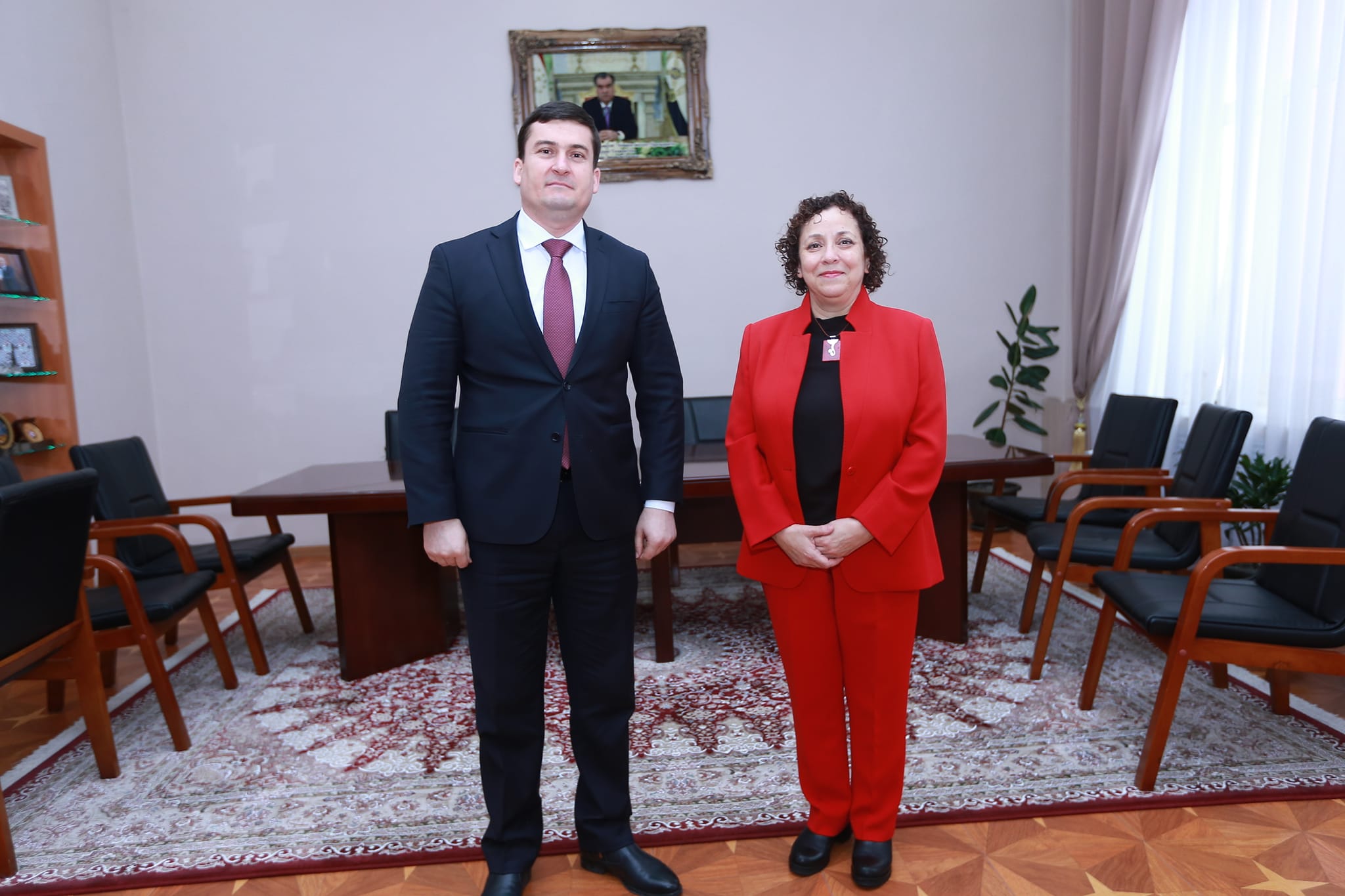 MS. SEZIN SINANOGLU, UN RESIDENT COORDINATOR IN TAJIKISTAN VISITED TNU ...